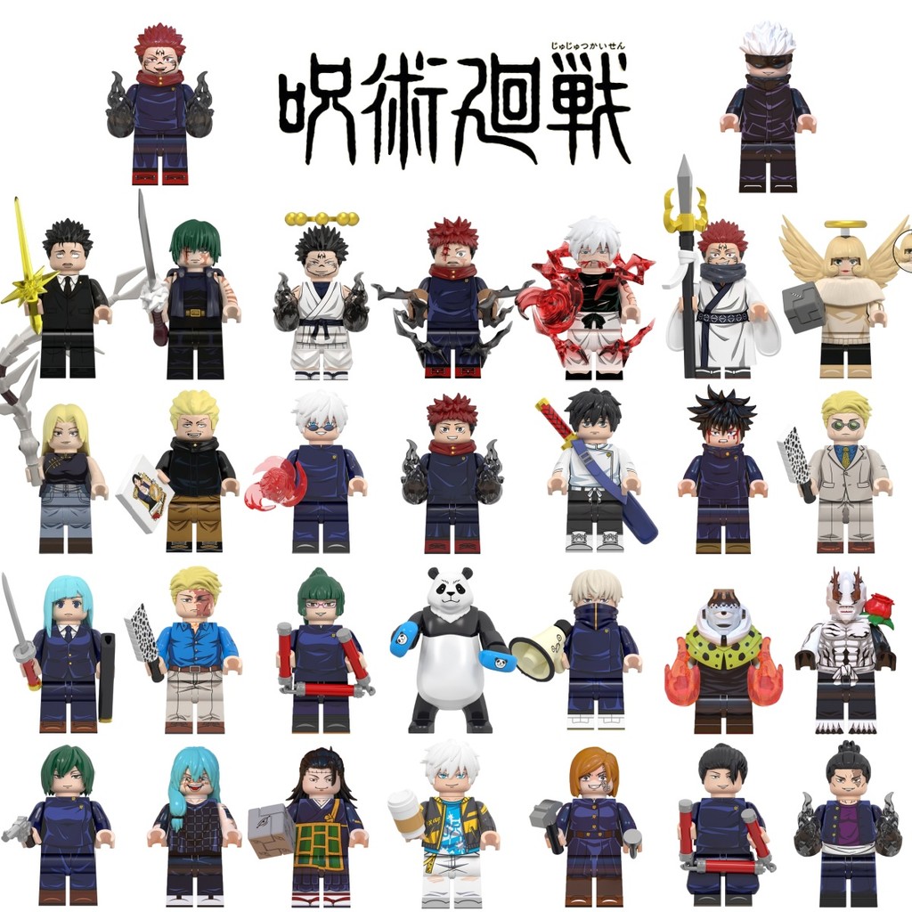 Jujutsu Kaisen Action Figures Zenin Maki Ltadori Yuji Satoru Gojo ...