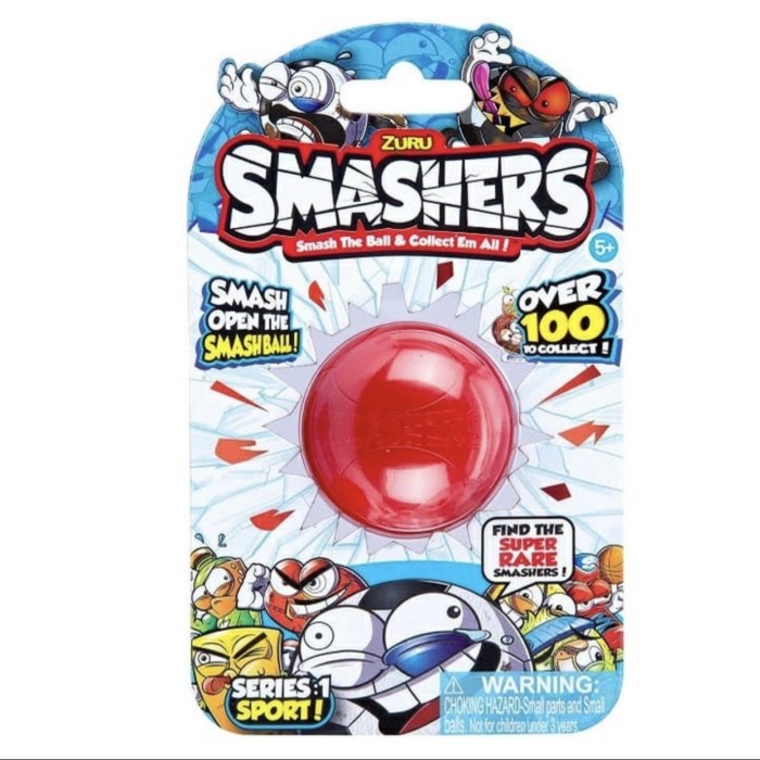 ORIGINAL ZURU SMASHERS SERIES 1 SPORT toy ball gift surprise cfc ...