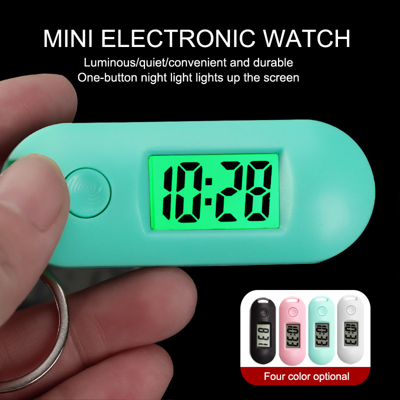 Mini Electronic Clock Silent Luminous Portable Digital Table Clocks ...