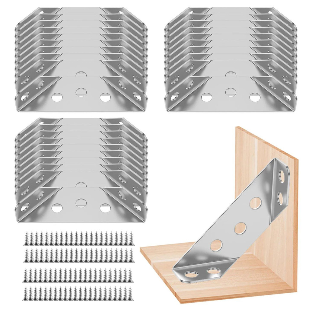 Furniture Cabinet Wall Corner Stainless Steel Corner Fastener ...