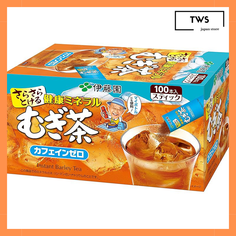 Itoen Healthy Mineral Barley Tea Powder - 40g and 80g Pouch & Stick ...