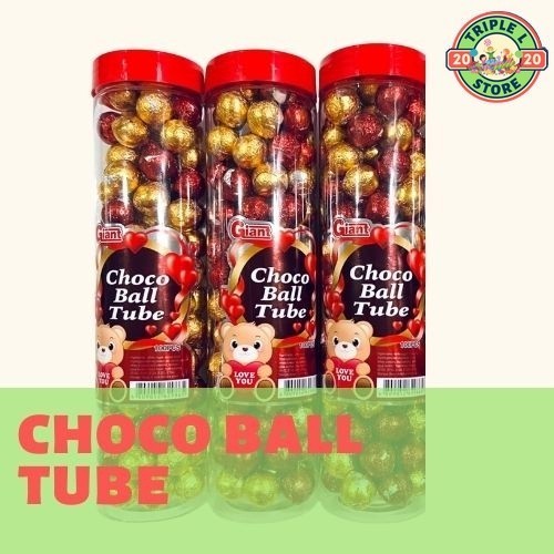 TPL Choco ball in Tube 100pcs/tray | Lootbag Filler, Paninda, Party ...