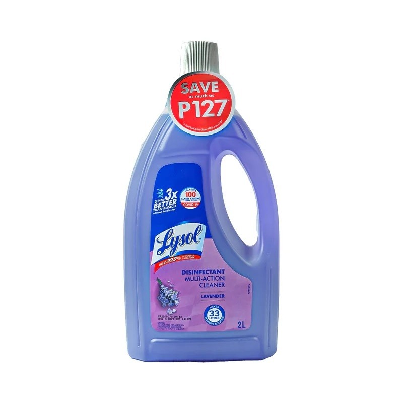 LYSOL All in 1 Disinfectant Surface Cleaner Removes 100% Stains Germs Even On Hard Surfaces 2 ...