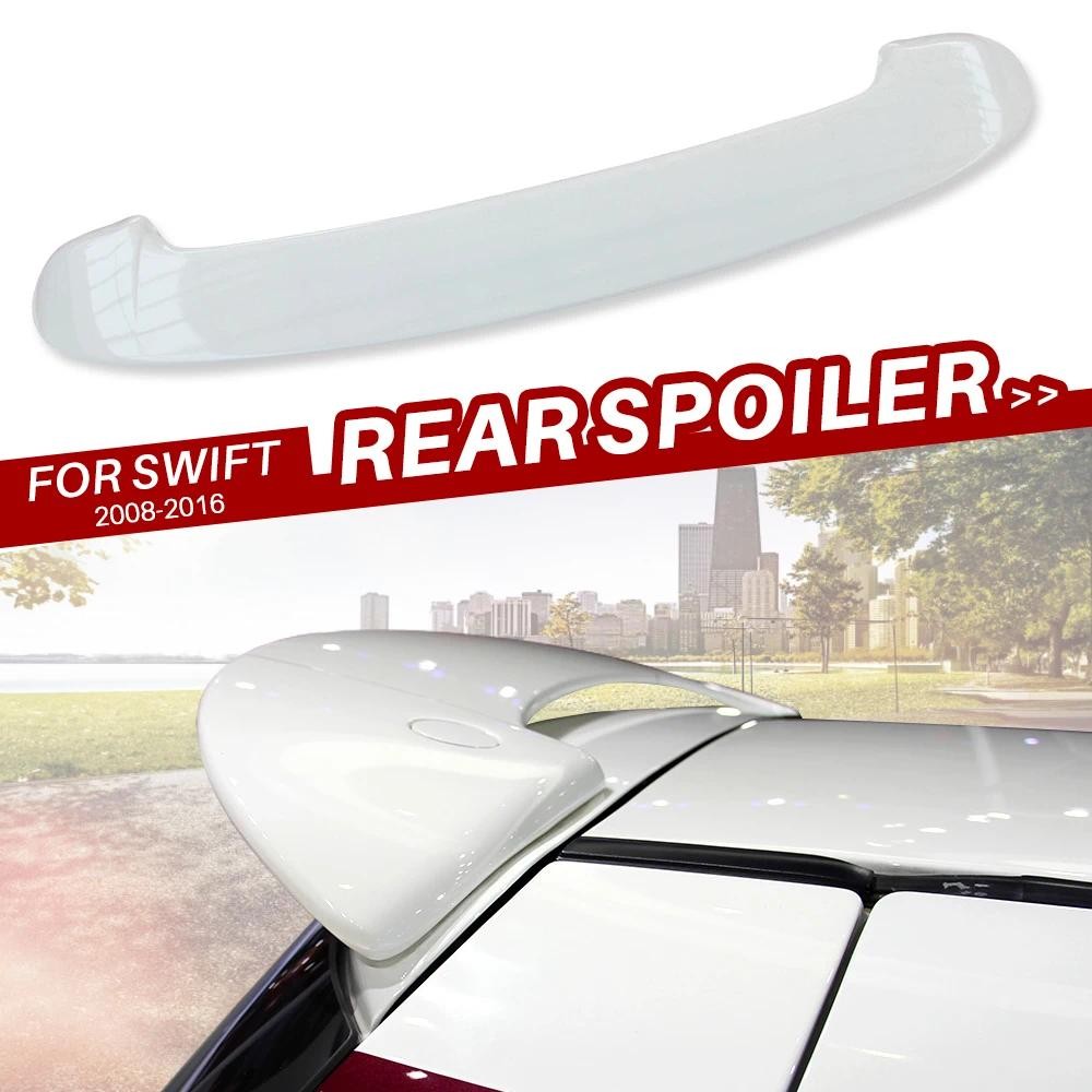 Spoiler for suzuki swift rear spoiler Tail wing ABS BLACK Auto Rear ...