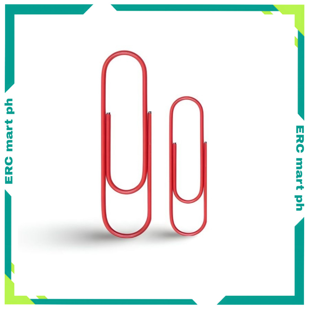 ERC Vinyl Paper Clips: Small 33mm and Big 50mm Durable Well's Coated ...