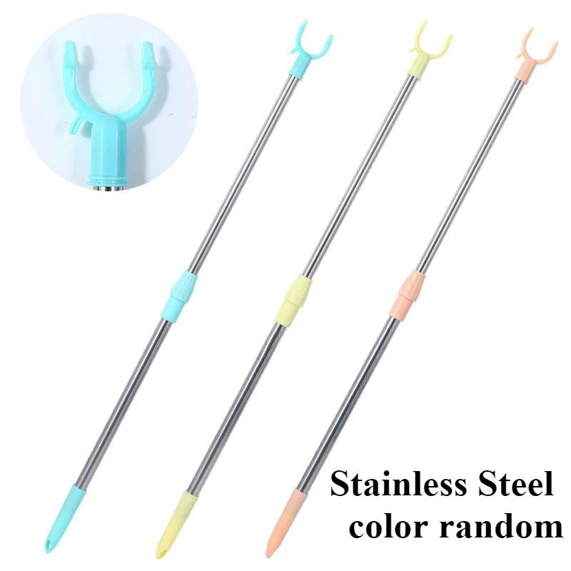 1pcs Clothes Fork Clothes Rail Adjustable Clothes Pole Fork Clothes ...