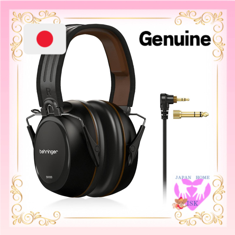 Behringer Studio Monitoring Headphones 40mm Driver Closed Back DH100 ...
