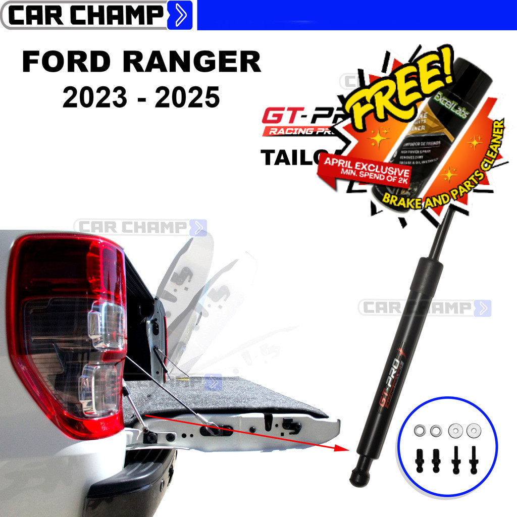 Ford Ranger 2023 to 2025 GT Pro Tailgate Strut Tailgate Damper Assist ...