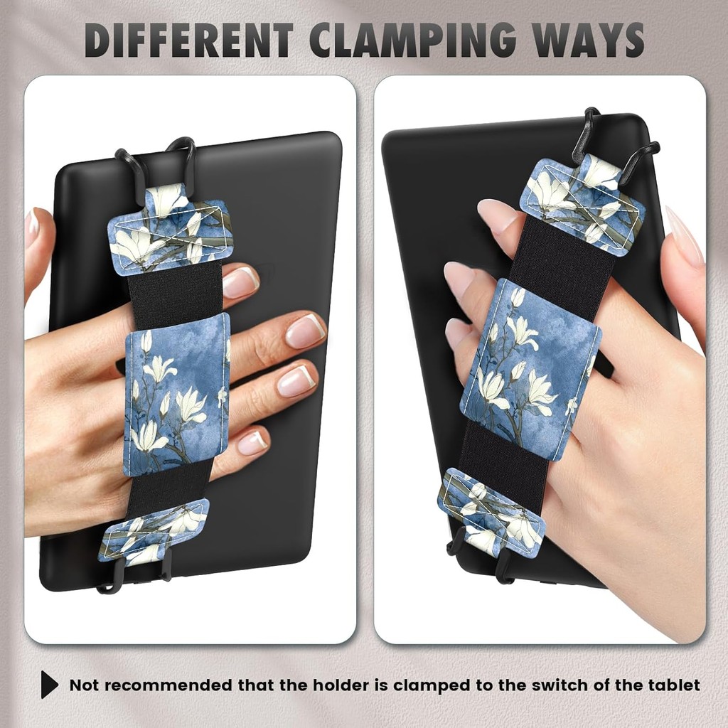 MoKo High-Elasticity Versatile Hand Strap Holder Fit for 6-8" Kindle ...