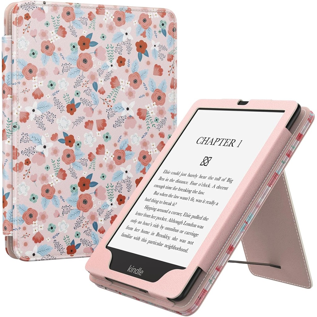 MoKo PU Leather Stand Protective Cover Case with Elastic Band for 6.8 ...