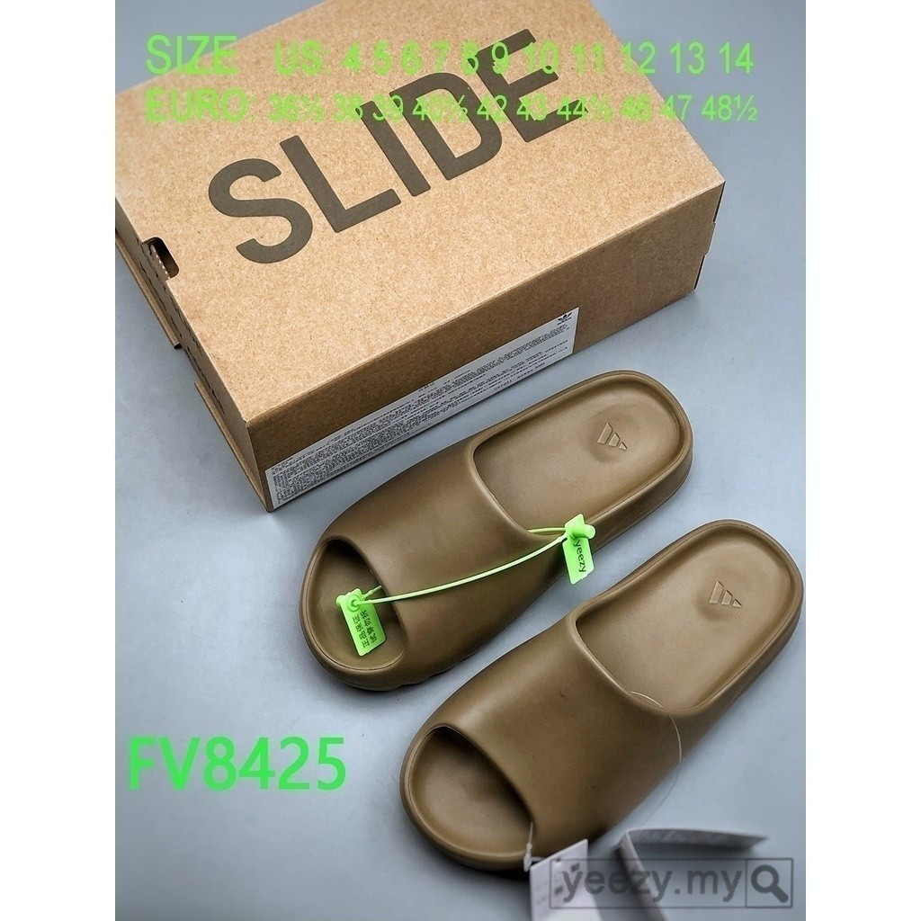 2025 The highest grade level Kanye West x Ad Yeezy Slide Plus Size eva ...