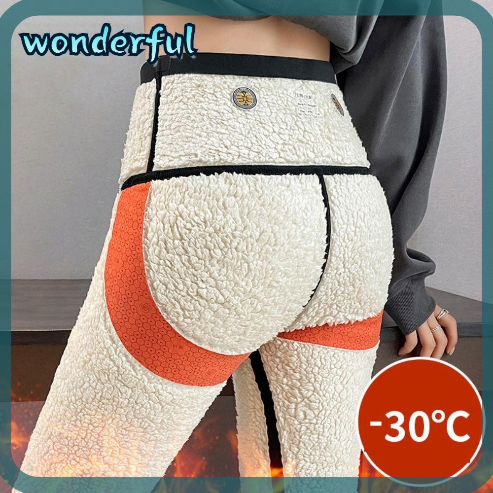 WONDER Shark Leggings, Extra Thick Butt Lifter Thermal Fleece Leggings ...