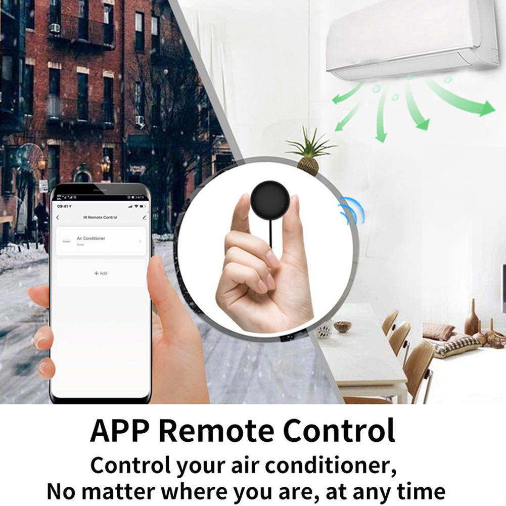 WiFi IR Remote Control Works with Alexa Google Home Yandex Alice for TV ...