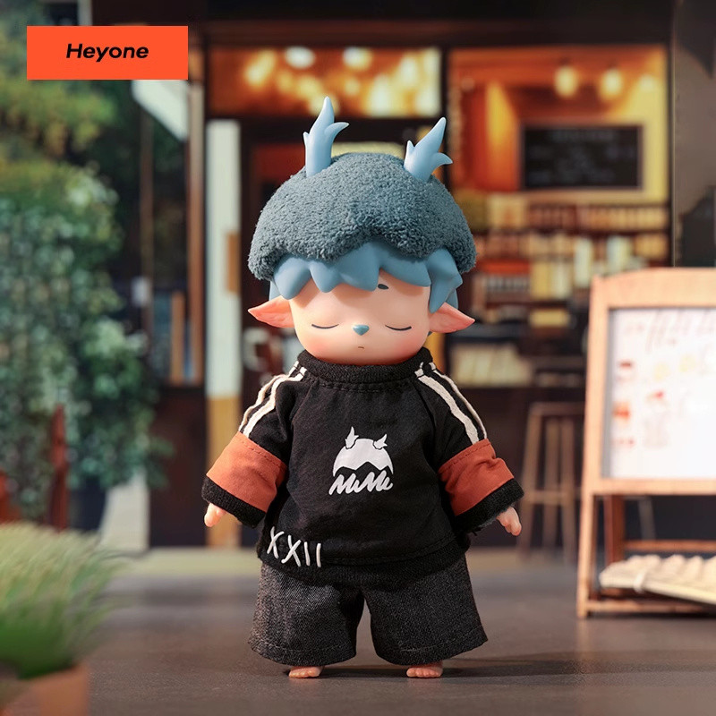 100% authentic ) Heyone Black Play MIMI's CITYWALK Series Vinyl Cute ...