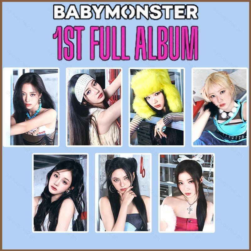sy BABYMONSTER 1ST FULL ALBUM DRIP self-adhesive poster wallpaper Ruka Pharita Asa Ahyeon Rora ...