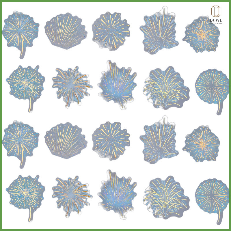 Photo Album Stickers Handbook Scrapbook Vintage Style Flash Transparent ...