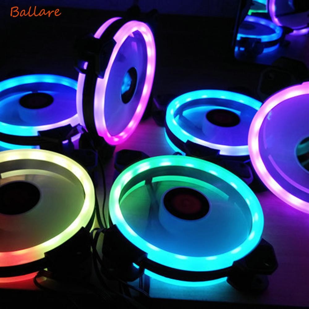 COOLMOON 12cm Small 6 Pin RGB PC Case Cooling Fan Cooler with ...