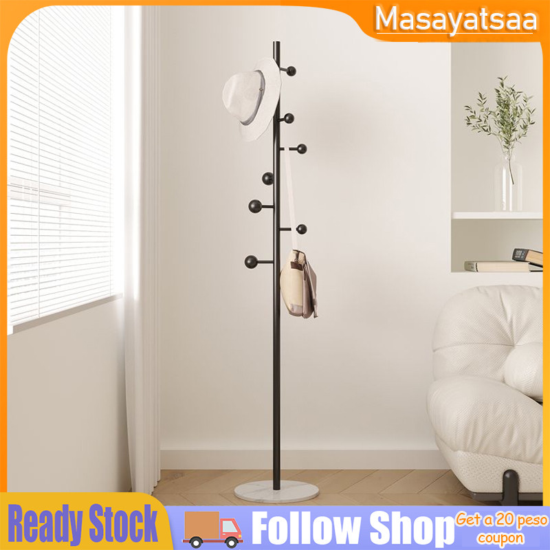 Scandinavian Coat Rack with Multiple Hooks Clothes Rack Bedroom ...