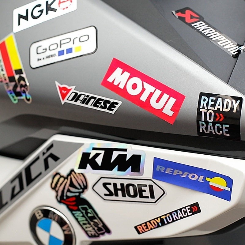 Helmet Sticker Laser Sticker Waterproof High Quality Helmet Attachment ...
