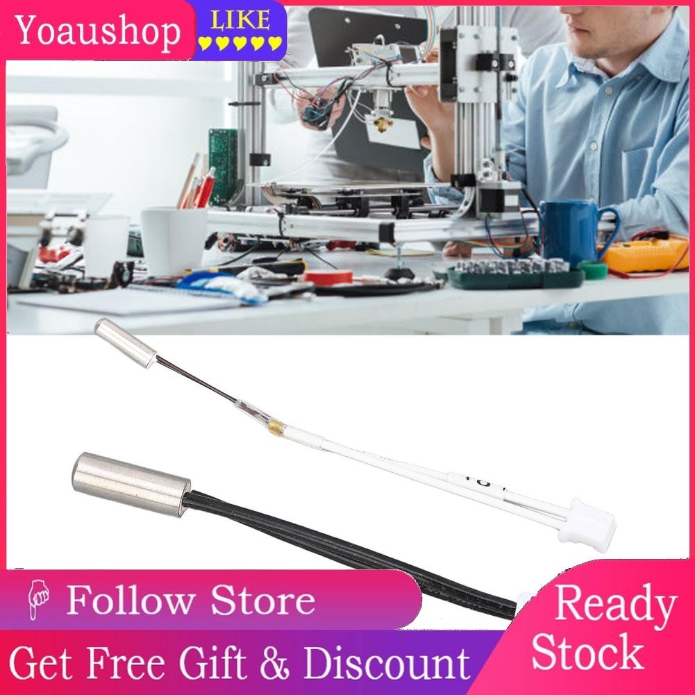 Yoaushop Heating Rod Thermistor Set 3D Printer Kit Good Compatibility ...