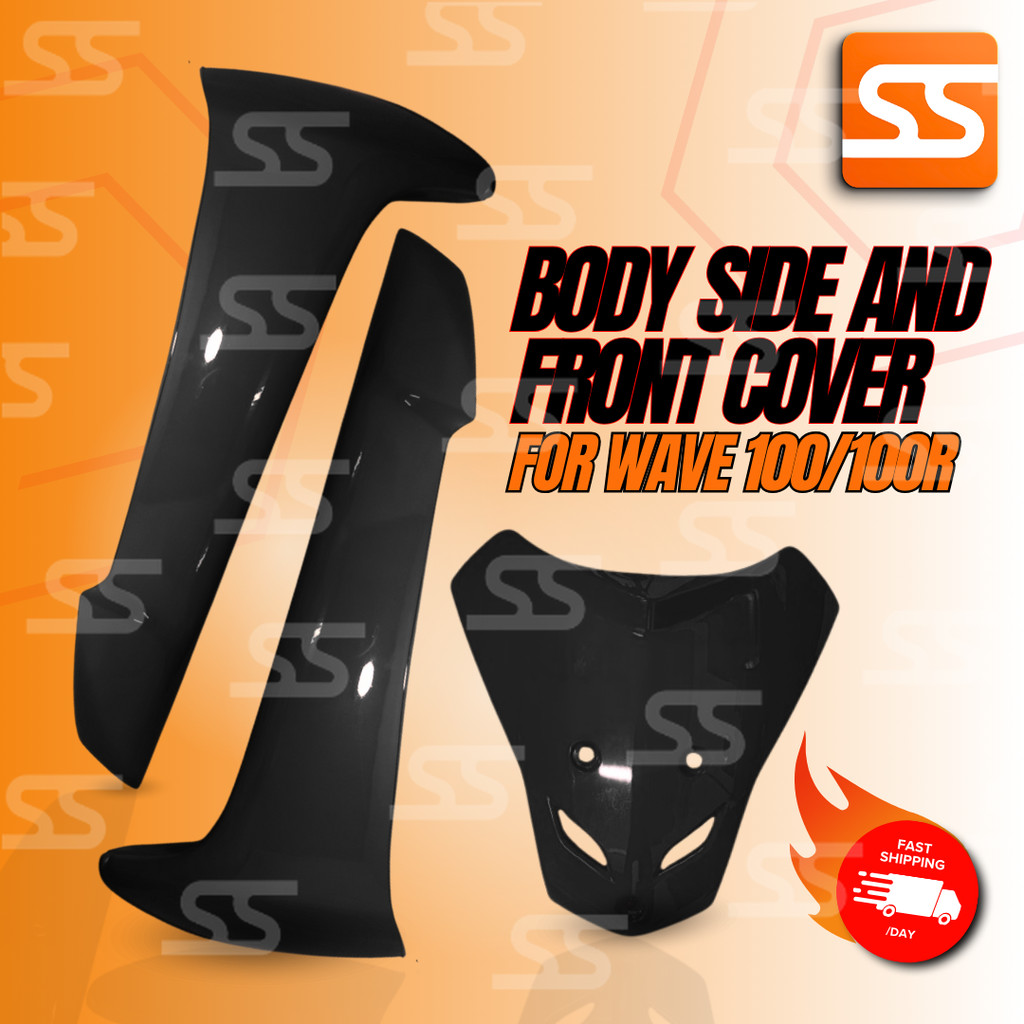 HONDA WAVE 100 100R BODY SIDE COVER AND FRONT COVER 2 IN 1 SET ...