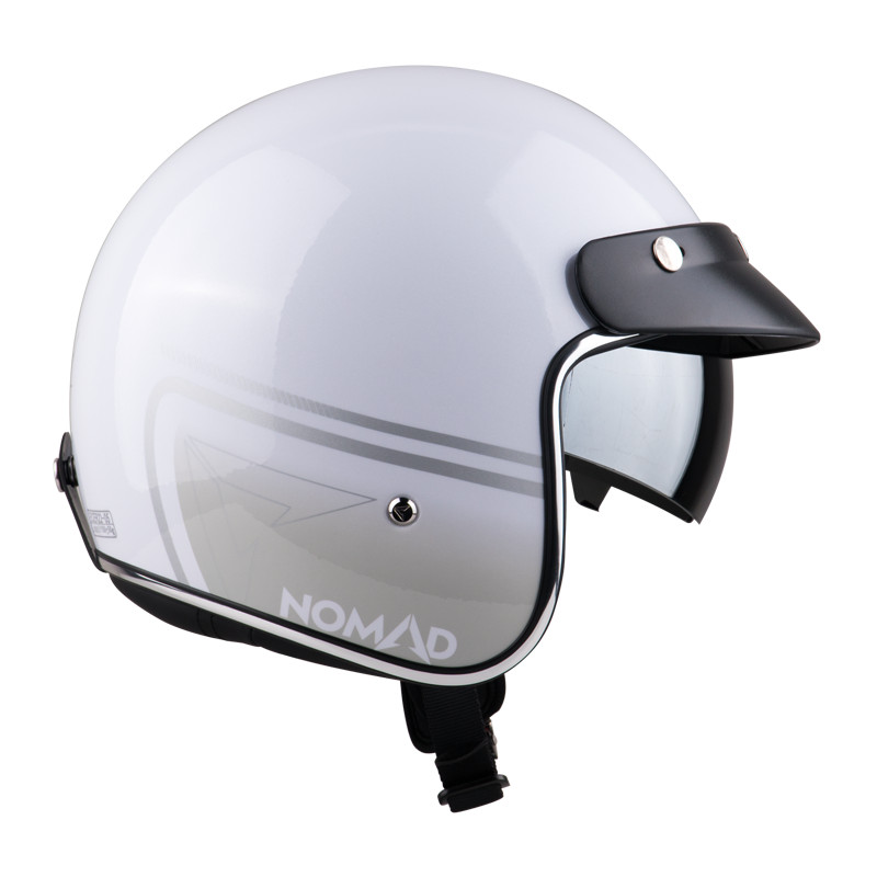 Nomad AGIATO P S0 V2 Open Face Motorcycle Helmet | ECE CERTIFIED | Free ...