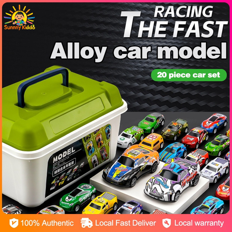20pcs Iron Toy Car Model Car Toys Mini Metallic Alloy Diecast Metal ...
