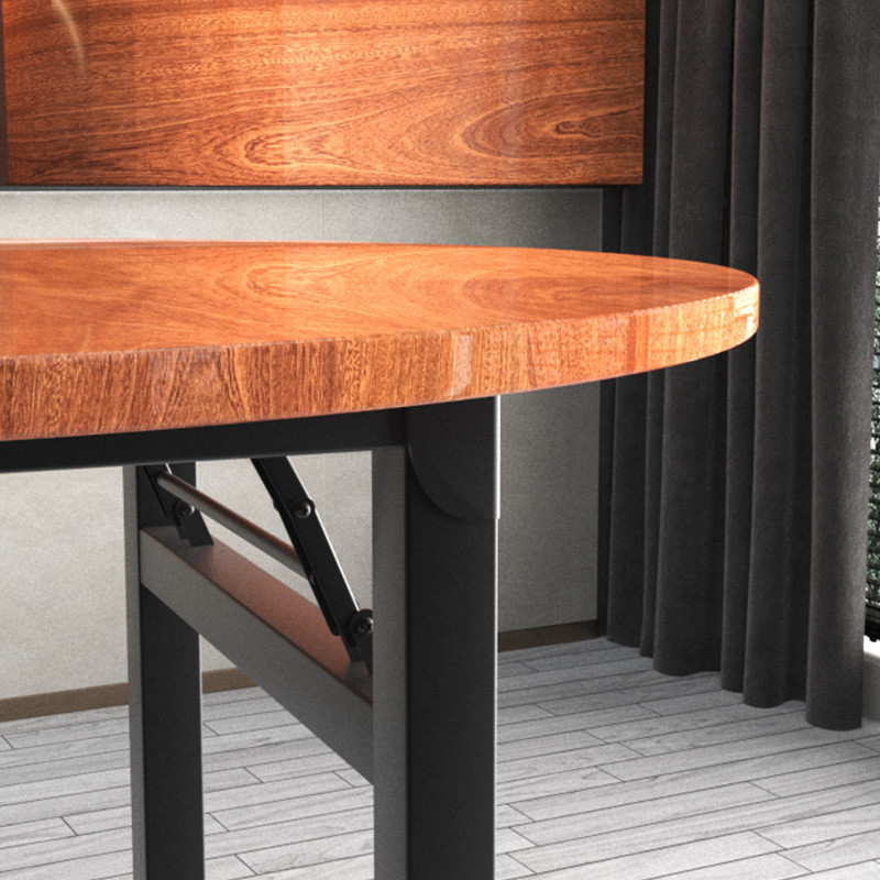 06YM Quality Round Table Panel Wood Table Dining Table Large Table with ...