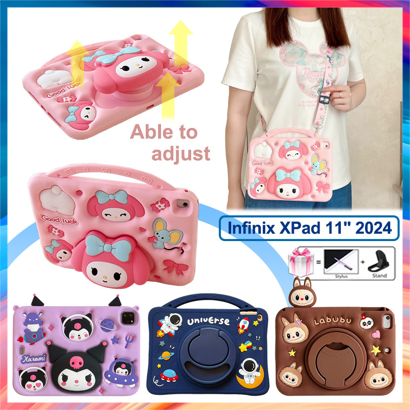 For Infinix Xpad XPAD 11 Inch 2024 Casing Kids Friendly Soft Silicone ...