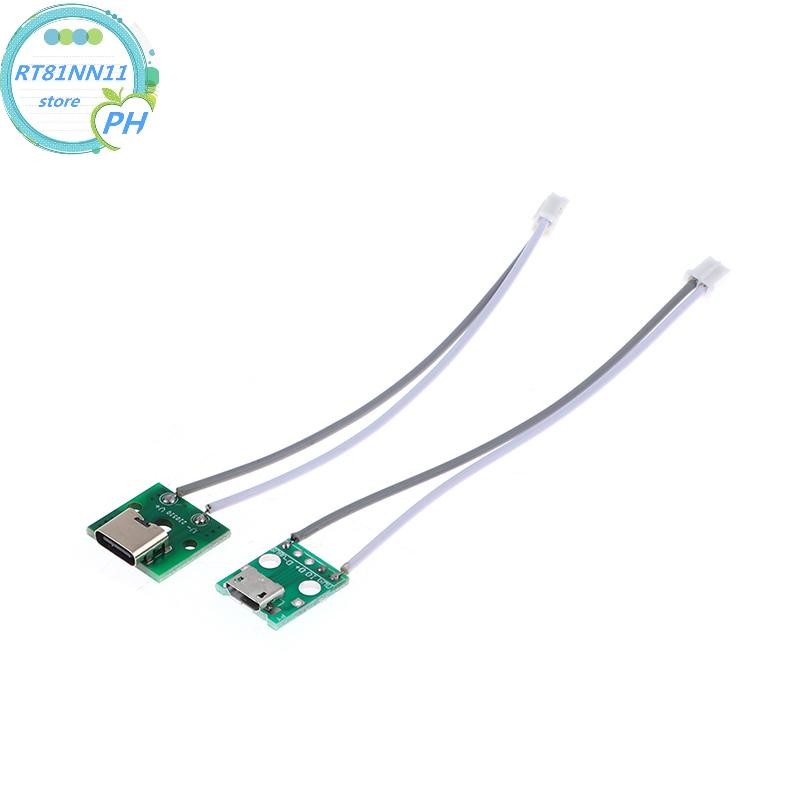 rt81nn11 Type-C Micro USB To DIP Adapter Female Connector B Type PCB ...