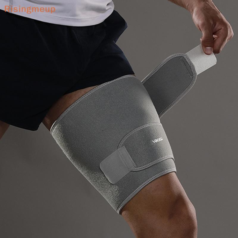 [Risingmeup] 1 PC Thigh Brace Hamstring Wrappression Sleeve Thigh ...