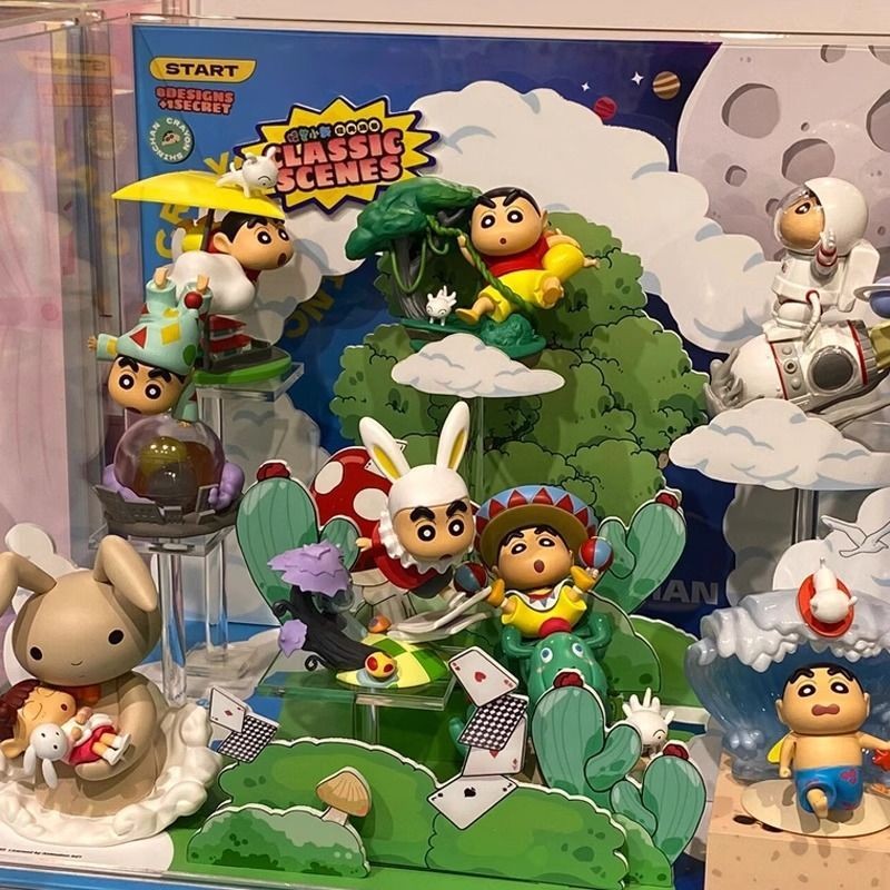 Motherland Version Shin-Chan Mystery Box Crayon Shin-Chan Classic Scene ...