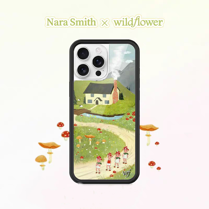 Wildflower Nara Smith wf Phone Case For iPhone 16 15 14 Plus 12 13 Pro ...
