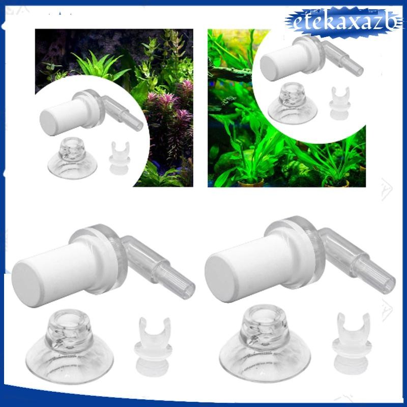 [etekaxazb] Aquarium CO2 Diffuser Mini Atomizer PP, Ceramic with DIY Cylinder Mini Size | Shopee ...