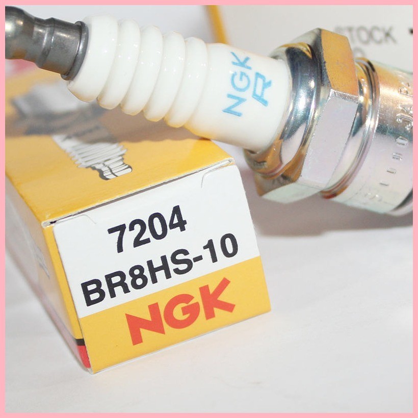 1pc COD,♘NGK Spark Plug BR8HS-10 Is Suitable For Yum Yamaha Two-stroke ...