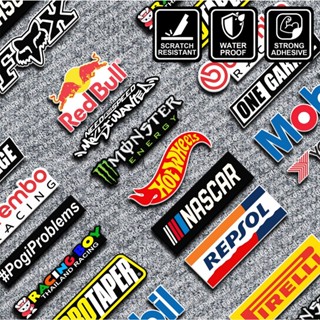 Assorted Sticker for Motorycle Design Set 4 Vinyl Waterproof Sticker ...