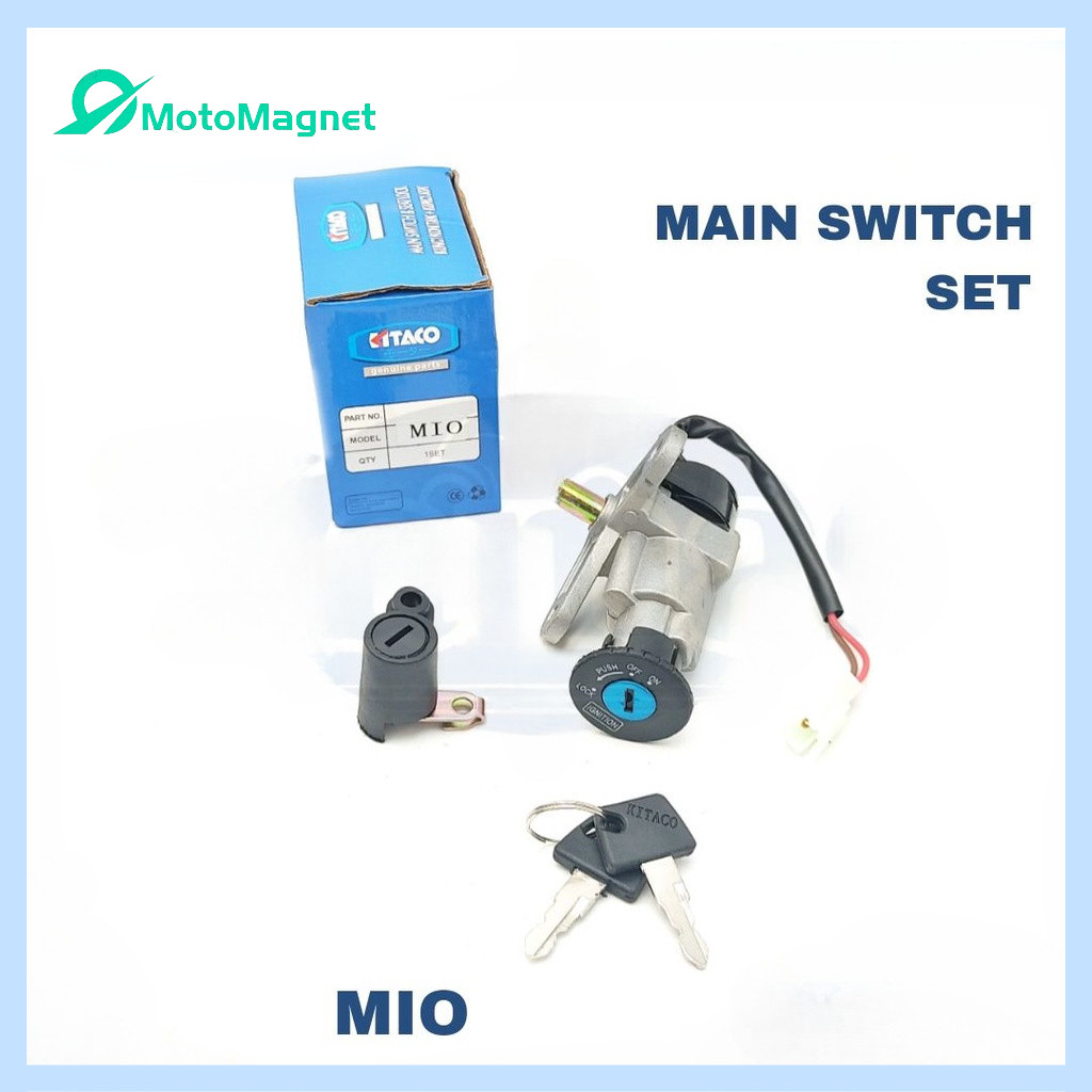 Ignition switch set/Key set Xrm 125 Wave 125 Honda Genuine parts ...