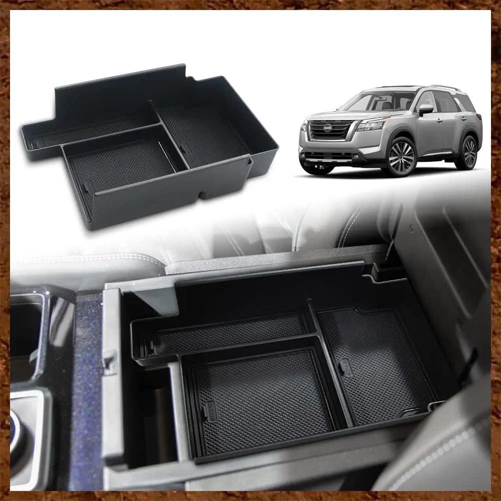 For Nissan Pathfinder R53 2022-2024 Car Center Console Armrest Storage ...