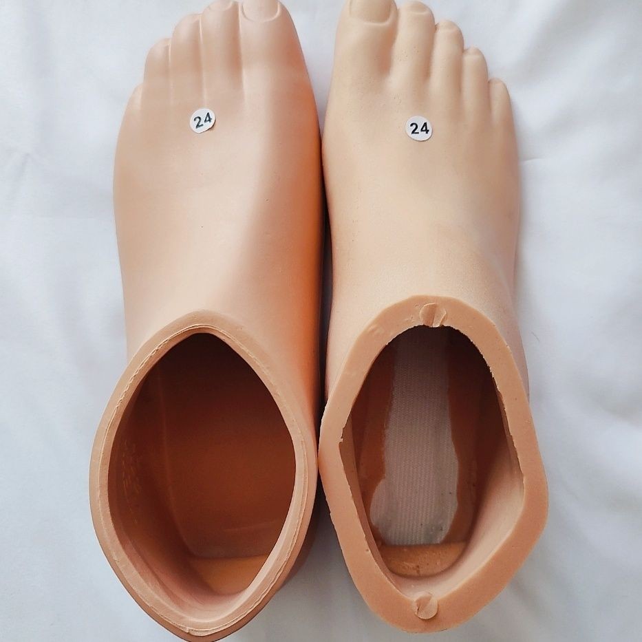 Oso Foot Board Fake Limb Dedicated Foot Leather Foot Cover Silicone ...