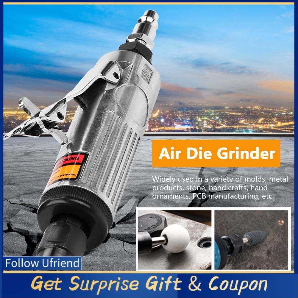 Ufriend Die Grinder 1/4 Air Angle Straight Kit Grinding Engraving ...