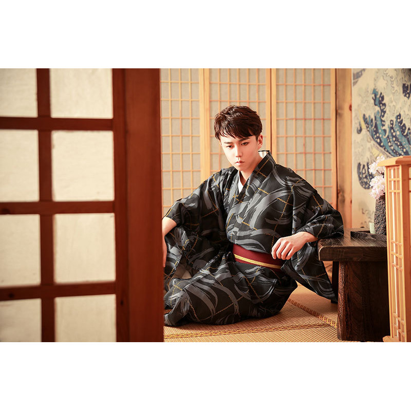 Samurai Suit Formal Suit Male Kimono Japanese Style Kimono Japanese ...