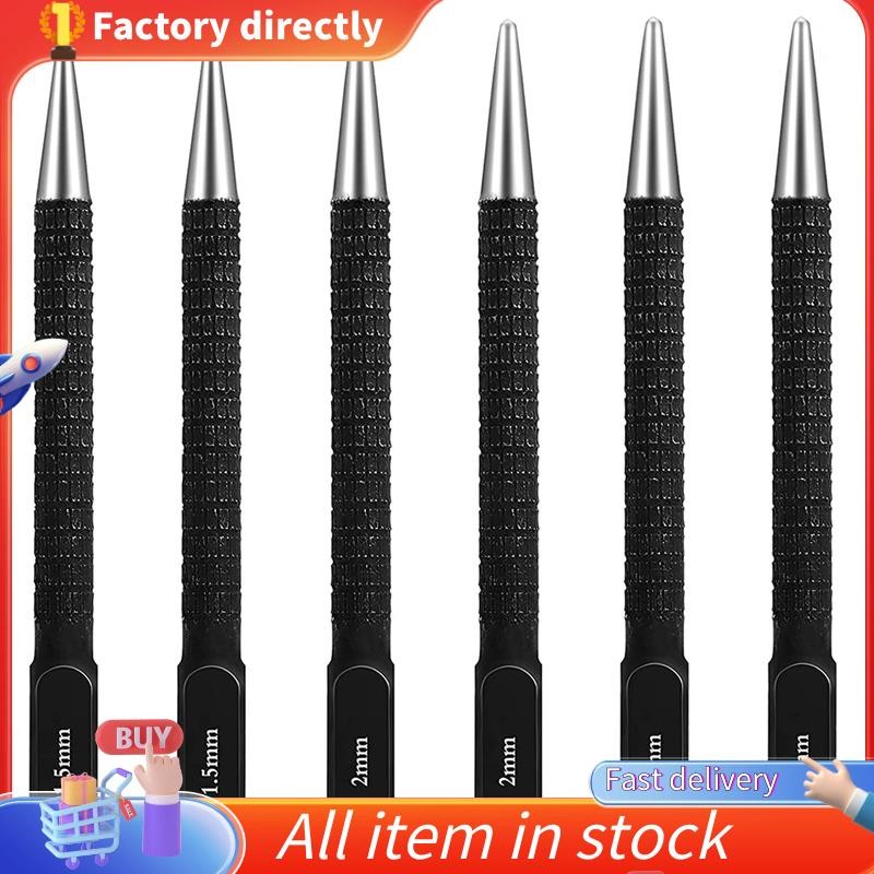In stock-6 Pcs Automatic Grain Center Punch Tool,Center Hole Punch Tool ...