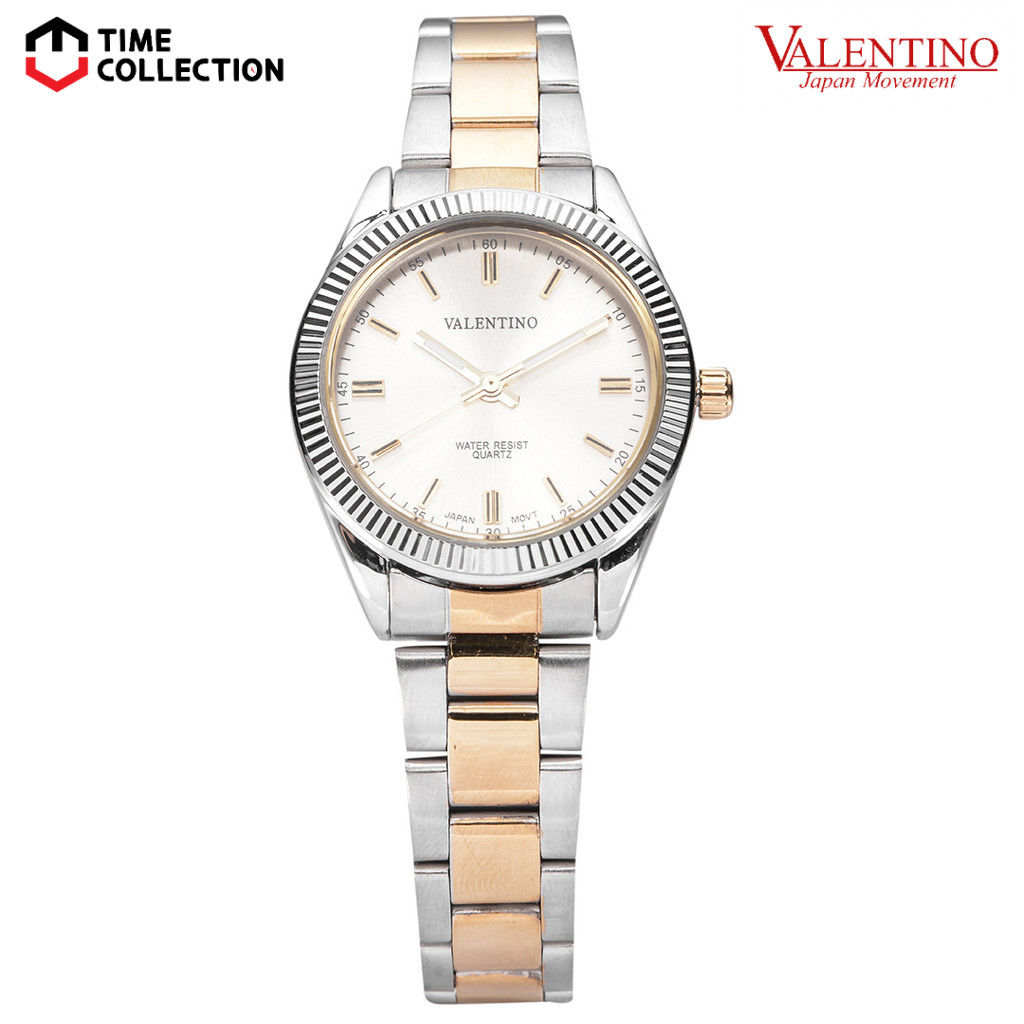 Valentino 20121678-TWO TONE - GOLD DIAL Analog Stainless Band Watch for ...