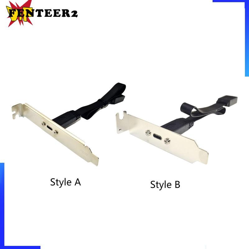 [Fenteer2] USB 3.1 Front Panel Header Type E to USB C Type C Female ...