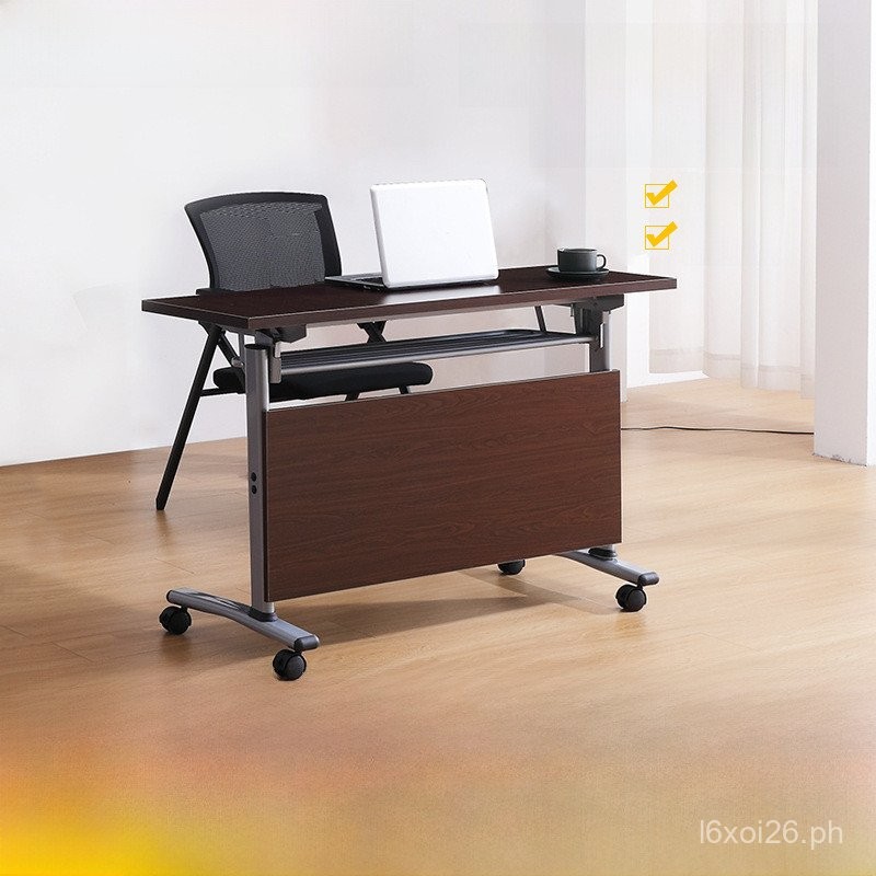 Long Flip Training Table with Wheels Movable Splicing Activity Table ...
