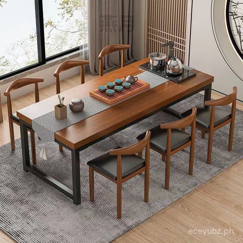 Table-Chair Set Kung Fu Tea Table New Chinese Home Living Room Tea Tray ...