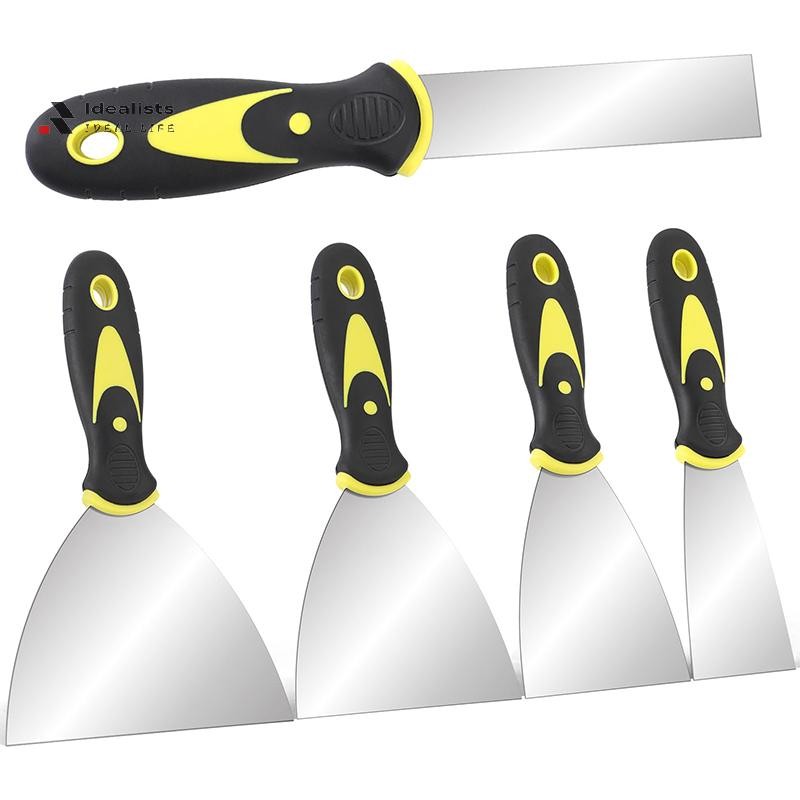 Idealist Stainless Steel Putty Scraper Spatula Scraping Putty Paint ...