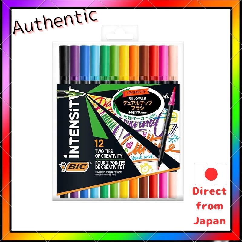 Bic Dual Tip Marker Set | Shopee Philippines