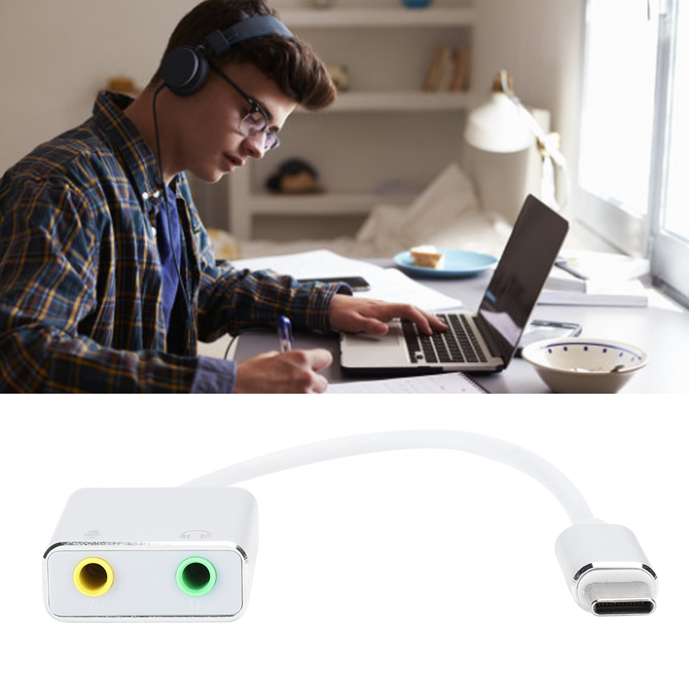 Rriioo Stable and Durable Audio Adapter No Drive Low Power Consumption ...