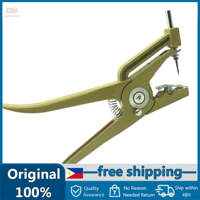Ear Tag Plier, Animal Ear Tag Install Tool 90 Degrees Applicator ...